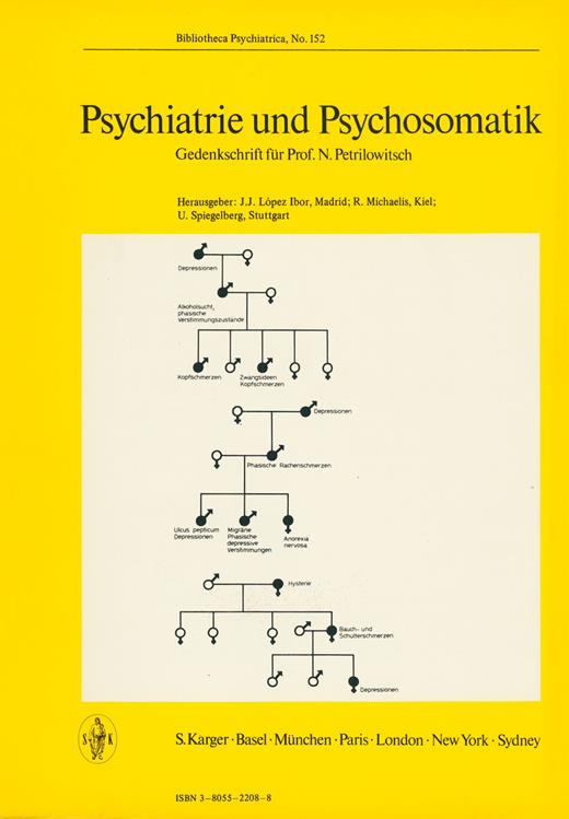 Die psychovegetative Organisation und ihre Bedeutung für endogene ...