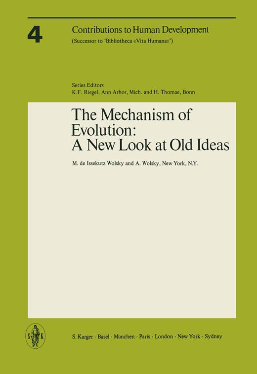 Conclusion | The Mechanism of Evolution: A New Look at Old Ideas ...