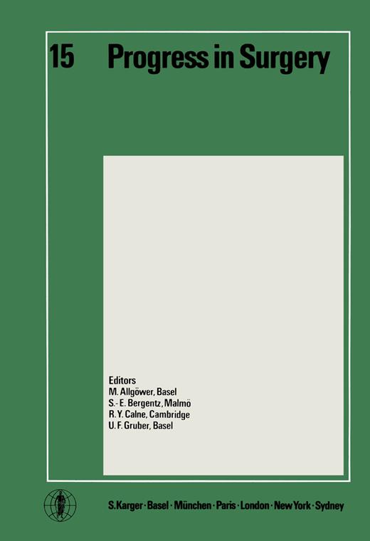 Colloids for Blood Volume Support | Progress in Surgery | Books Gateway ...