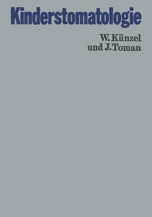 4. Allgemeine Behandlungsplanung | Kinderstomatologie | Books Gateway ...