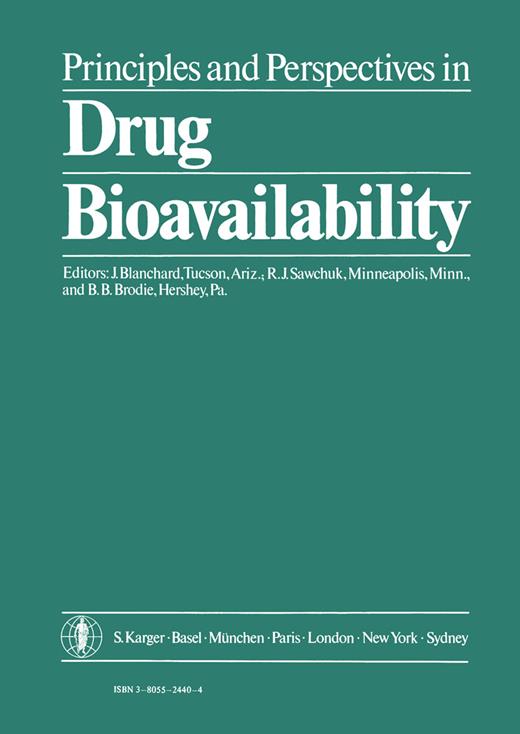 Chapter 6 In vitro, in situ, and in vivo Models in Bioavailability ...