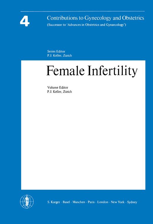 Cervical Factors | Female Infertility | Books Gateway | Karger Publishers
