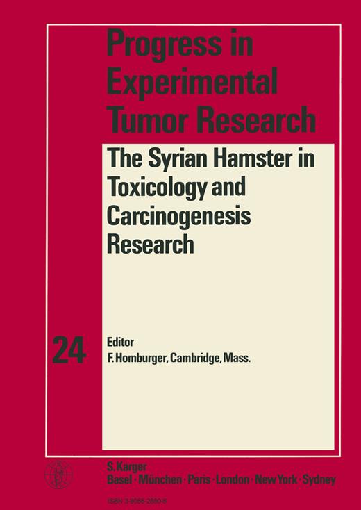 Cigarette Smoke-Induced Cancer of the Larynx in Hamsters (CINCH) : A ...