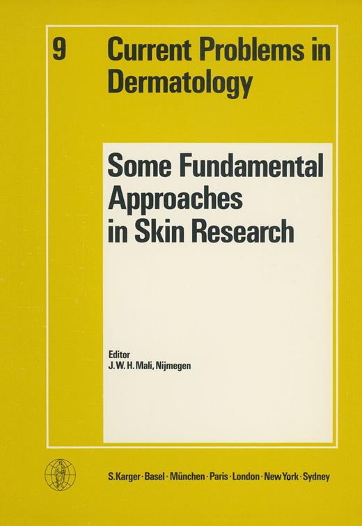Some Fundamental Approaches in Skin Research | Books Gateway | Karger ...