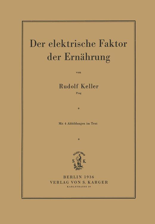 Equilibrin | Der elektrische Faktor der Ernährung | Books Gateway ...