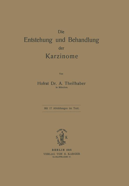 A. Lokale Ursachen | Entstehung und Behandlung der Karzinome | Books ...