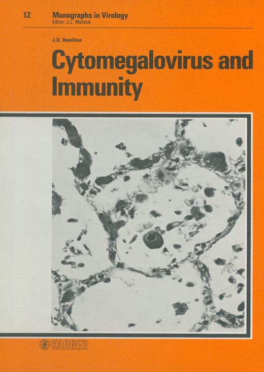VII. CMV and the Immune System — Reciprocal Effects | Cytomegalovirus ...