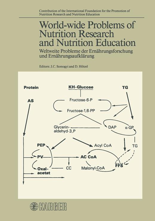 World-Wide Problems of Nutrition Research and Nutrition ...