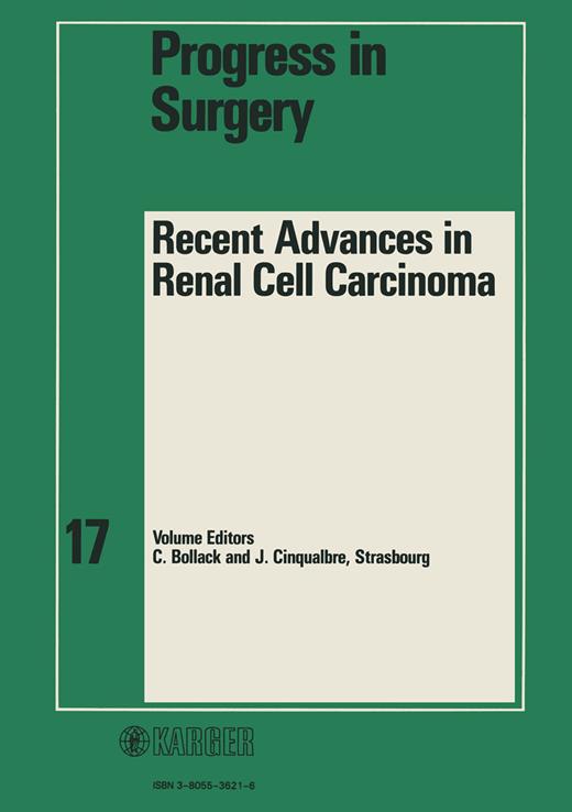 Progress in Diagnostic Radiology of Renal Tumors | Recent Advances in ...