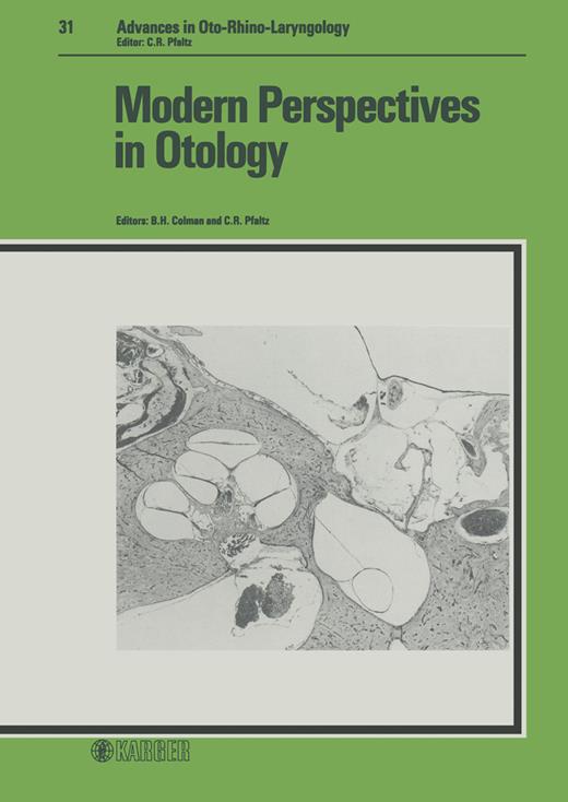 The Air Caloric Test and Its Normal Values | Modern Perspectives in ...