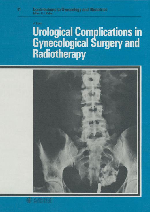 Urological Complications in Gynecological Surgery and Radiotherapy ...