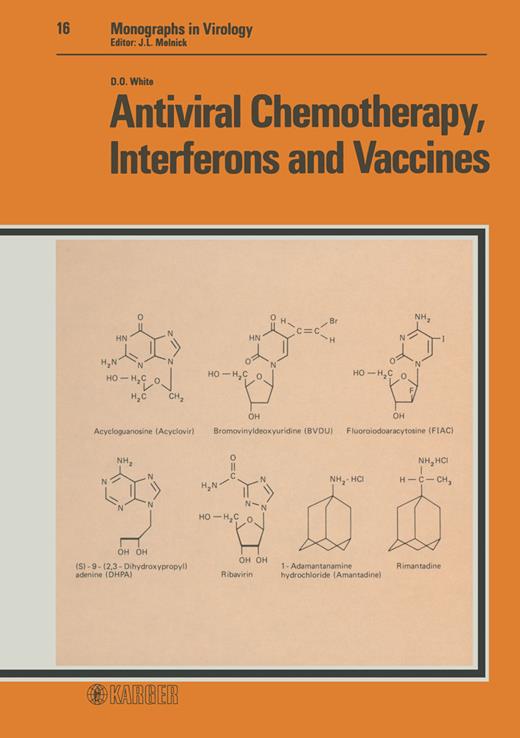 References | Antiviral Chemotherapy, Interferons and Vaccines | Books ...