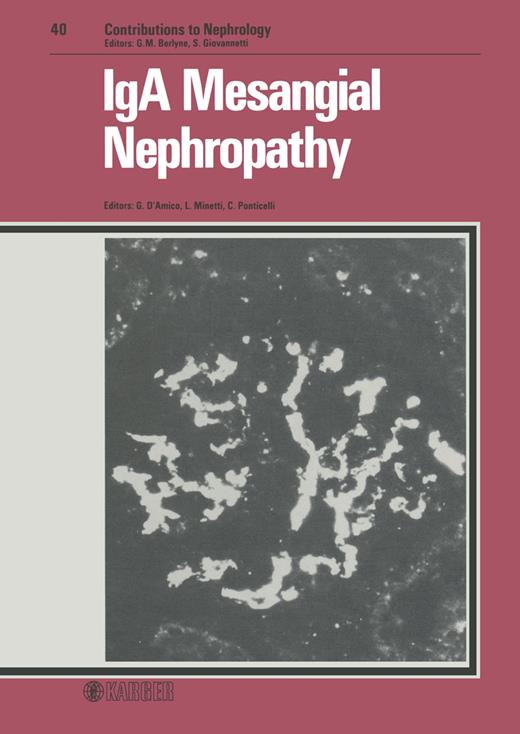 Presence of Specific IgA Immune Complexes in IgA Nephropathy | IgA ...