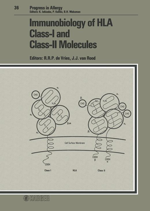 HLA Class-II Restriction of Antigen-Specific T-Cell Activation With Special Reference to the ...