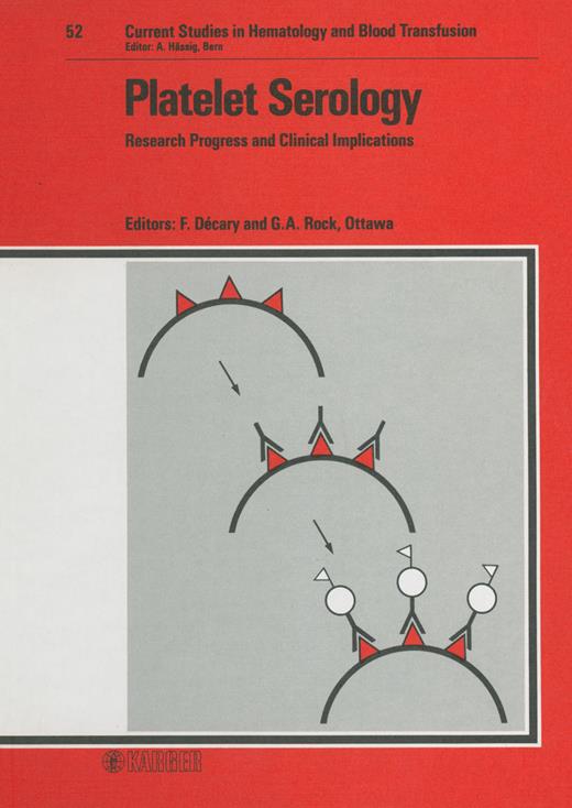 Antibodies against Cryptantigens of PlateletsCharacterization and ...