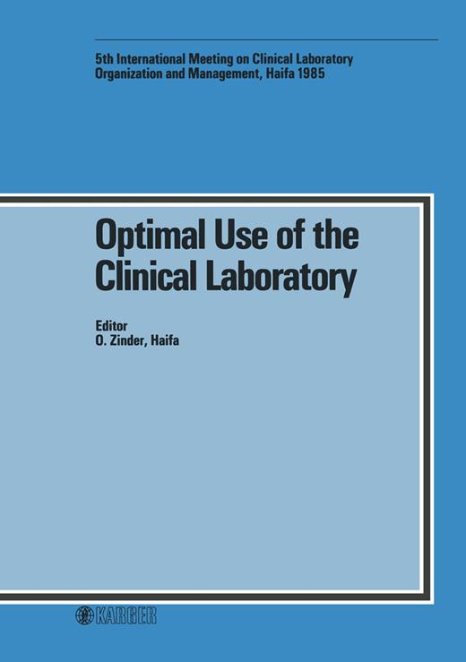 Measuring the Efficiency and Effectiveness of Clinical Laboratory Tests ...