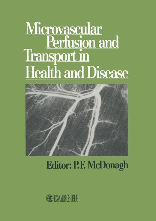 Microvascular Perfusion and Transport in Health and Disease | Books ...