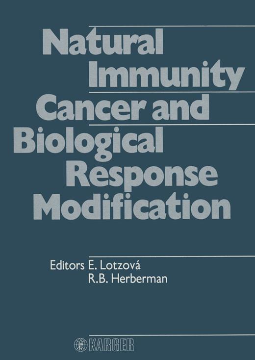 Natural Immunity, Cancer and Biological Response ...