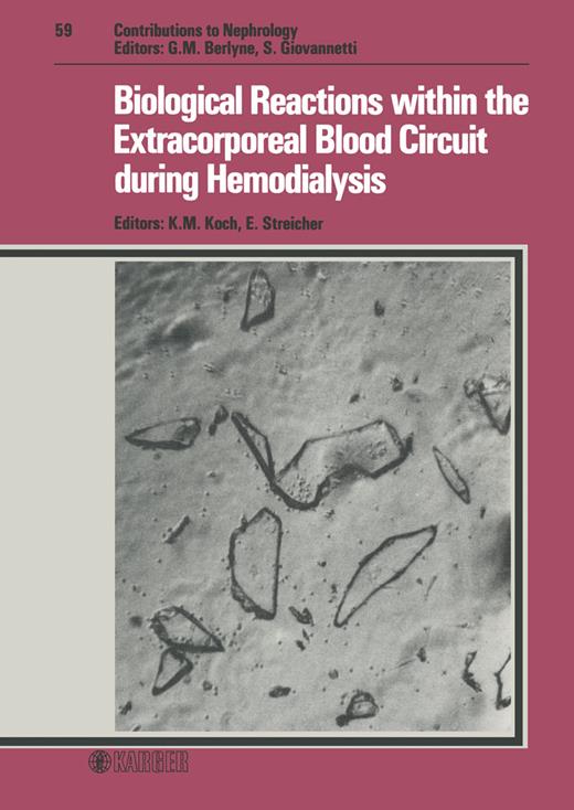 Quantitation of Membrane Biocompatibility | Biological Reactions within ...