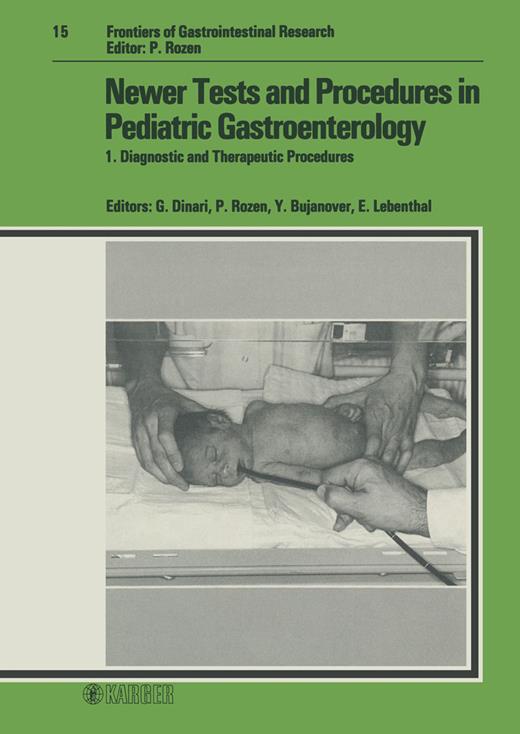 Neonatal Gastrointestinal Endoscopy | Newer Tests and Procedures in ...