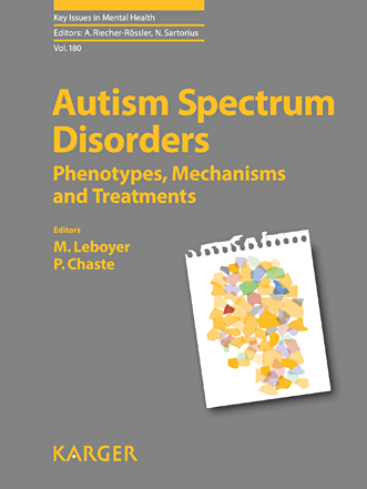 Autism Spectrum Disorders and Coexisting Mental Health Problems ...