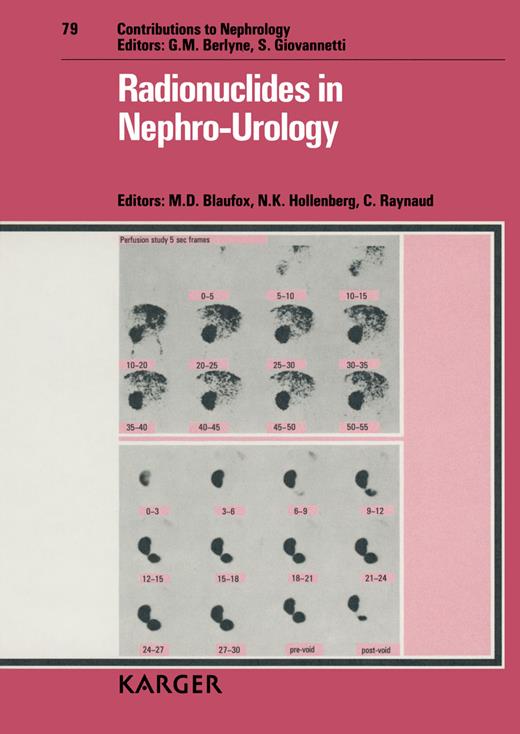 Prospective Evaluation of Radionuclide Monitoring in Renal ...