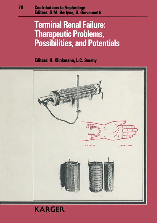 Historical Overview of Renal Failure Therapy — A Homage to Nils Alwall ...
