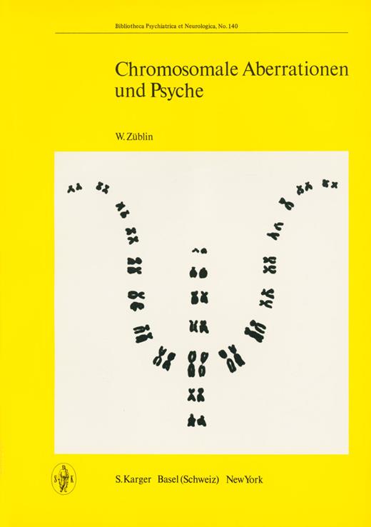 Autosomale Aberrationen | Chromosomale Aberrationen und Psyche | Books ...