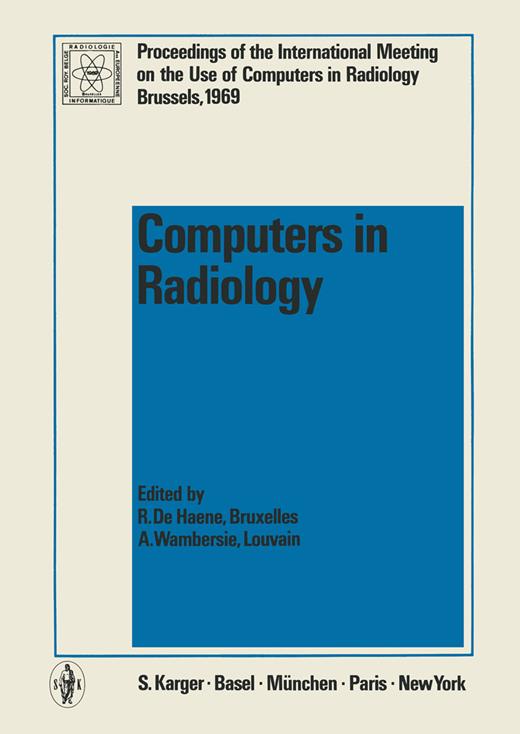 L’analyse informatique du diagnostic radiologiqueEtude expérimentale de ...