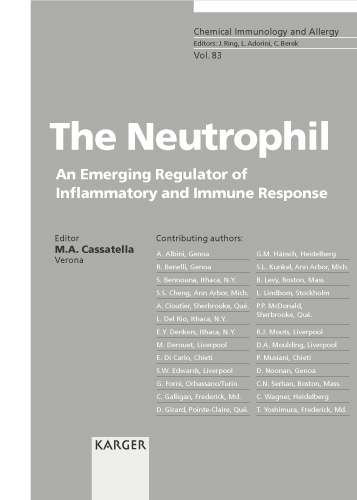 The NeutrophilAn Emerging Regulator of Inflammatory and Immune Response ...