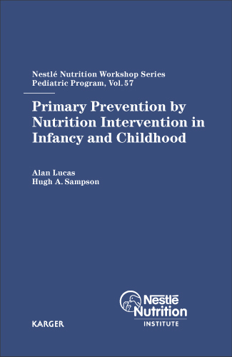 Primary Prevention by Nutrition Intervention in Infancy and ...