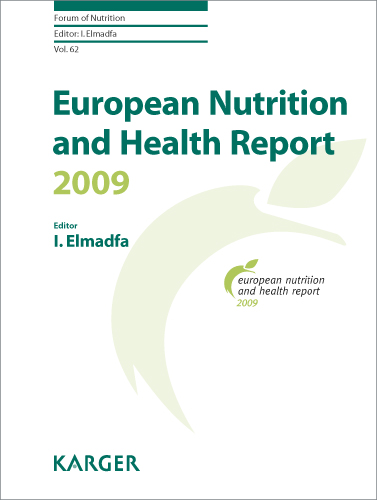References | European Nutrition and Health Report 2009 | Books Gateway ...