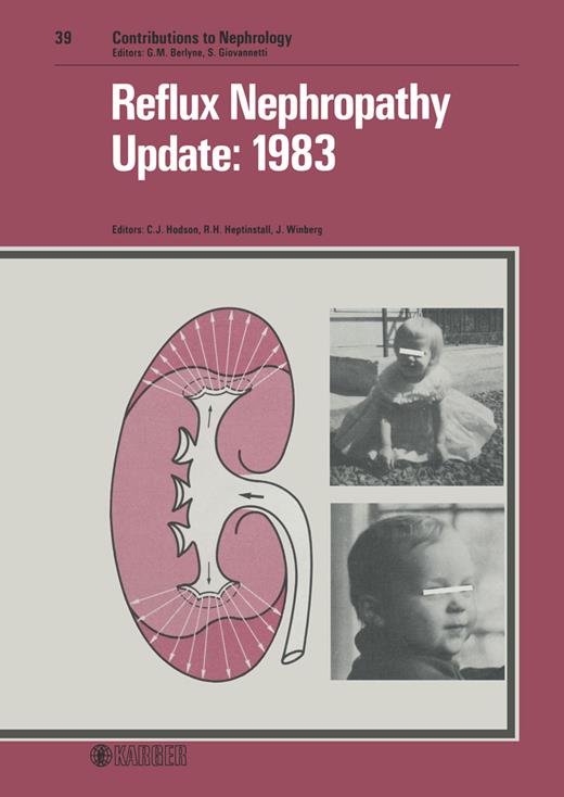 Reflux Nephropathy Update: 1983 | Books Gateway | Karger Publishers