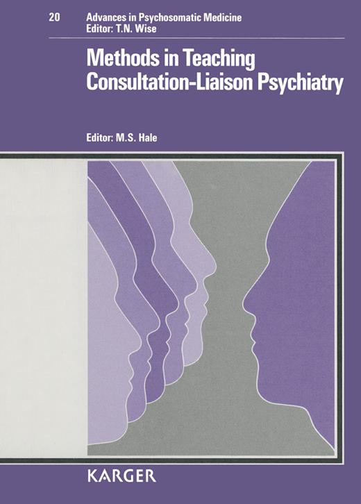 Methods in Teaching Consultation-Liaison Psychiatry | Books Gateway ...