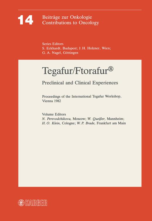 Methodological Aspects and Clinical Results of Ftorafur for Treatment ...
