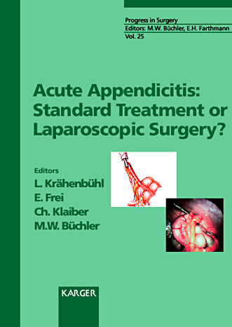Acute Appendicitis: Standard Treatment or Laparoscopic Surgery ...