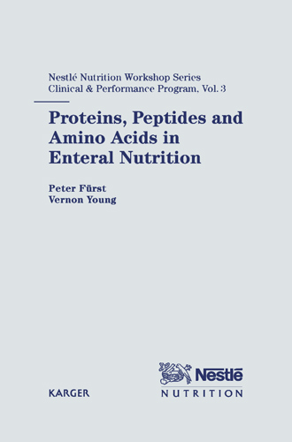 Tolerance and Utilization of Enteral Nitrogen | Proteins, Peptides and Amino Acids in Enteral ...