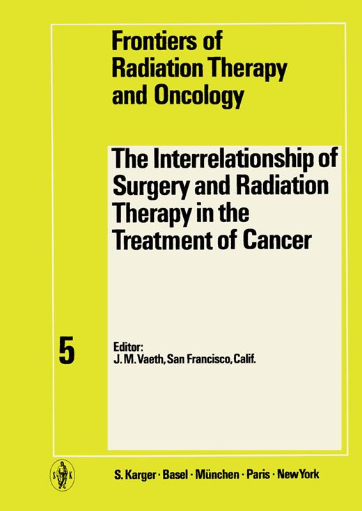 Radical Preoperative Radiation Therapy in Primarily Inoperable Advanced ...