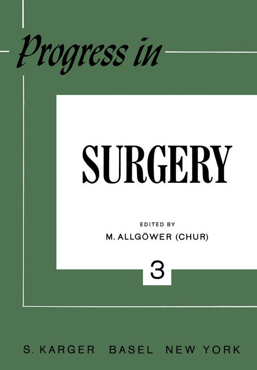 Progress in Surgery | Books Gateway | Karger Publishers