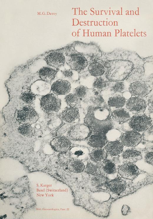 The Survival and Destruction of Human Platelets | Books Gateway ...
