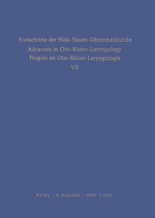 Title Page / Index | Innenohr und Trauma / Pathogenese des ...