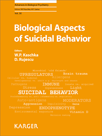 Neurocognitive Processes and Decision Making in Suicidal Behaviour | Biological Aspects of ...