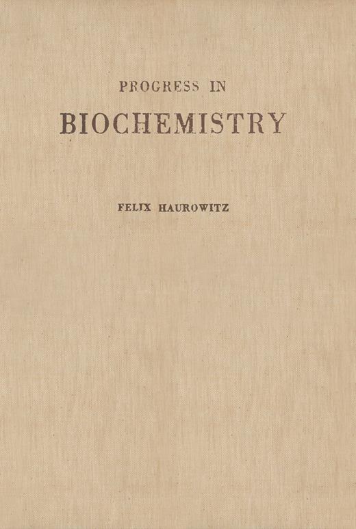 XXII Immunochemistry (2, 4, 86, 123, 124). | Progress in Biochemistry ...