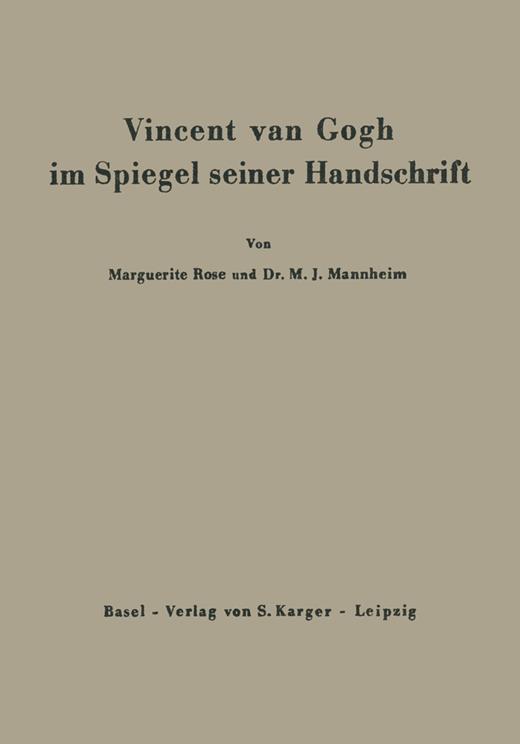 Vincent van Gogh im Spiegel seiner Handschrift | Vincent van Gogh im ...