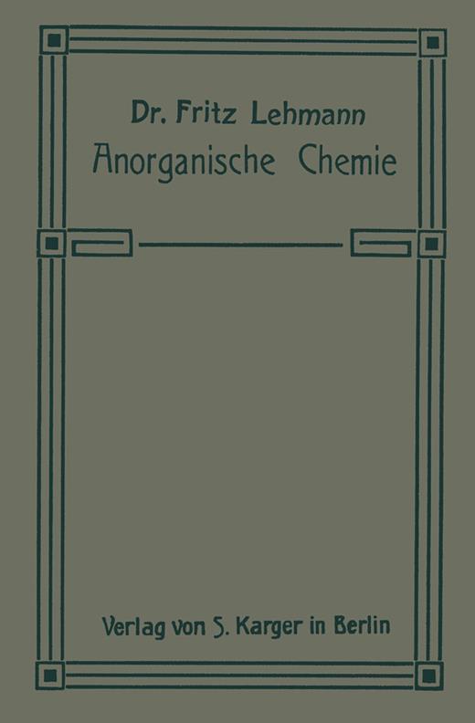 Compendium der anorganischen Chemie: Compendium der Anorganischen und ...