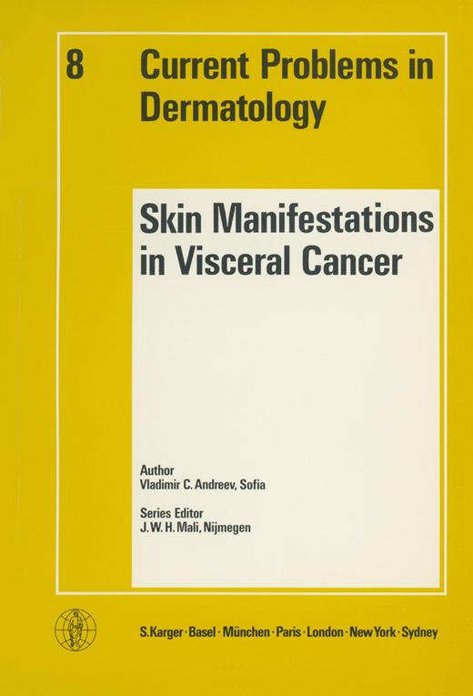 Skin Manifestations in Visceral Cancer | Books Gateway | Karger Publishers