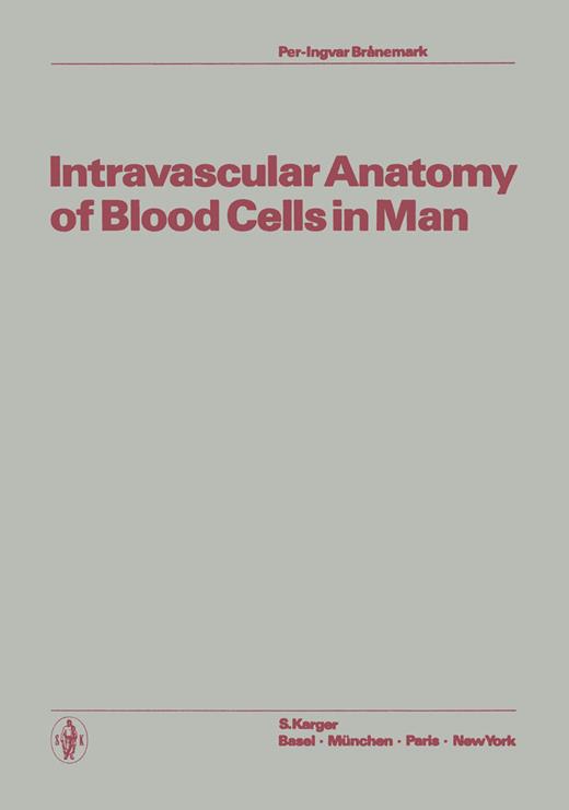 Methods | Intravascular Anatomy of Blood Cells in Man | Books Gateway ...