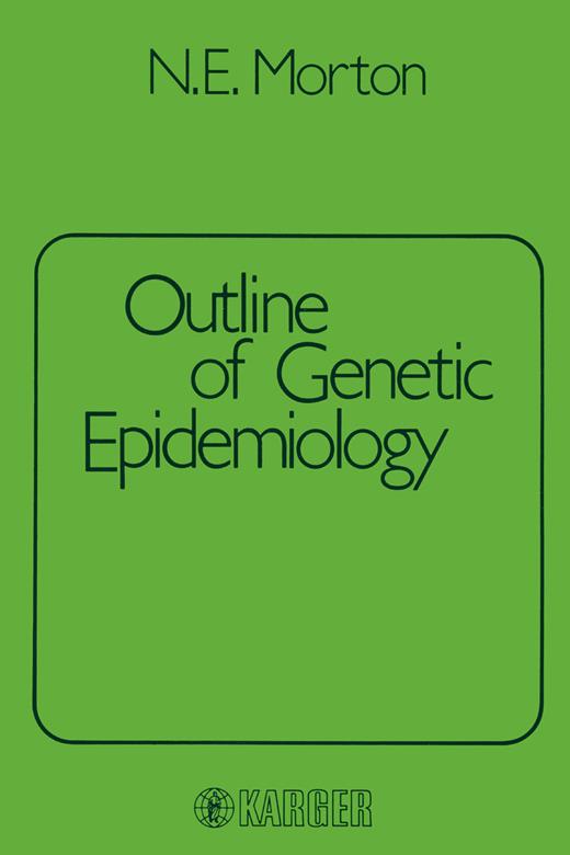 8. Frequency, Fitness and Mutation | Outline of Genetic Epidemiology ...