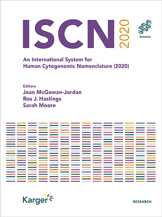 ISCN 2020An International System for Human Cytogenomic Nomenclature ...