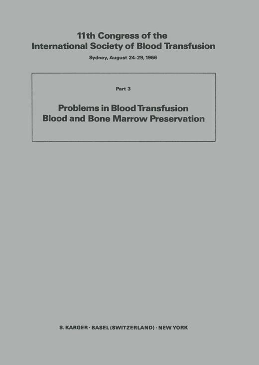 Cell-Washing Systems | International Society of Blood Transfusion11th ...